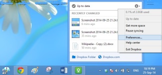 Dropbox Windows Application Overview