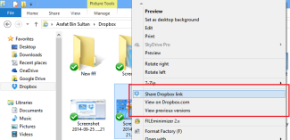 Dropbox Windows Application Overview