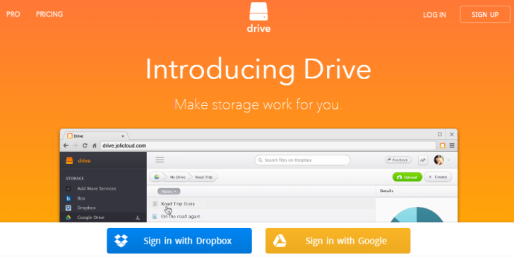 Jolidrive is an easy and efficient way to combine and manage several ...
