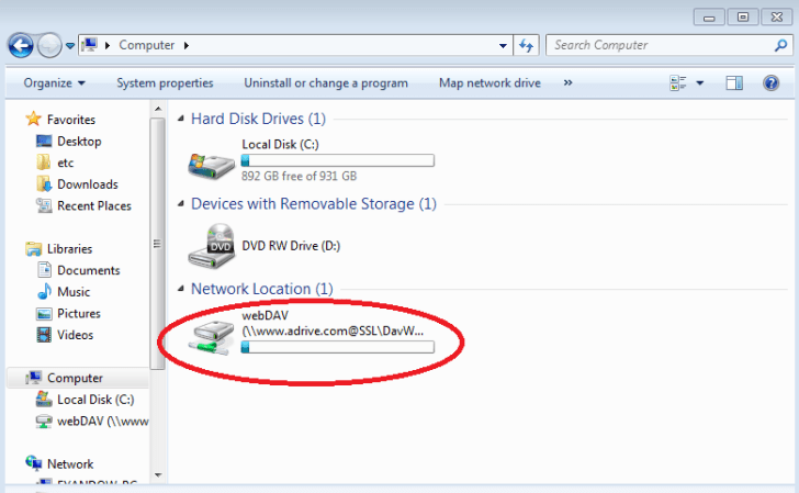 ADrive as the Most Accessible Cloud Storage