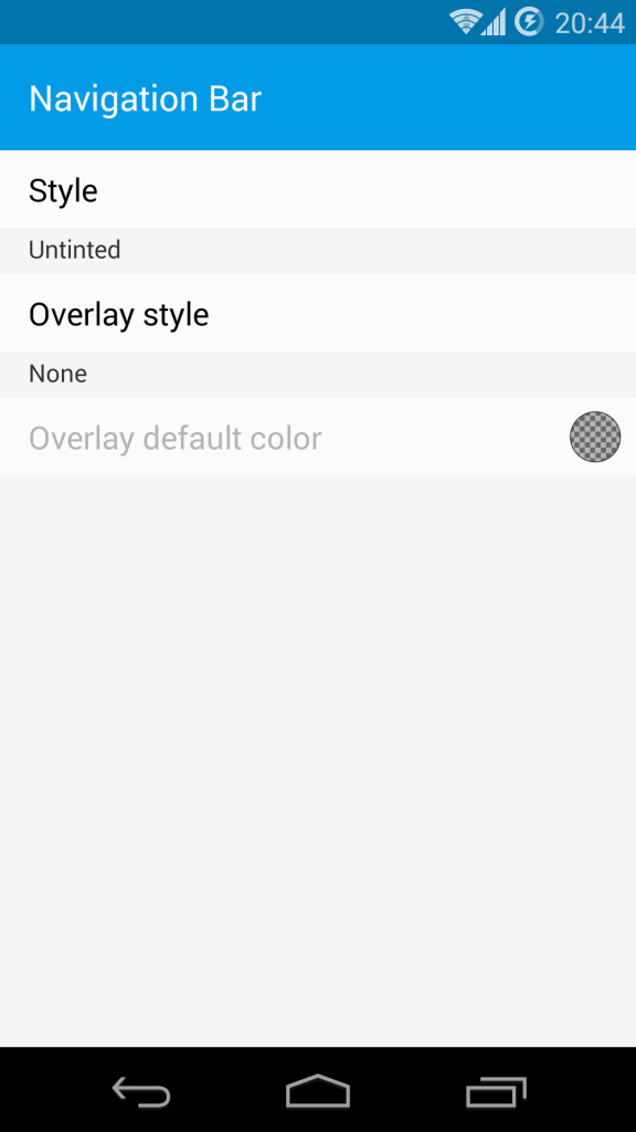 Flat Style Colored Bars Review